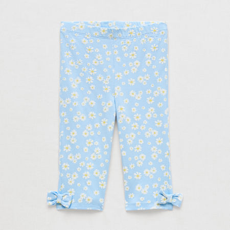 Click here for Thereabouts Little Girls Capri Legging  4  Blue prices