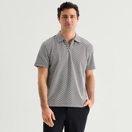 Click here for J. Ferrar Johnny Collar Mens Long Sleeve Pullover... prices