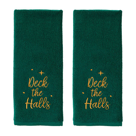 Click here for Saturday Knight Deck The Halls Hand Towel 2-pc. Ha... prices
