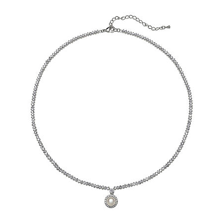 Click here for Cultured Freshwater Pearl and Cubic Zirconia Drop... prices