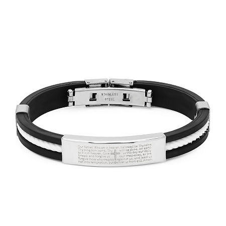 Click here for Mens Stainless Steel 8 Inch Solid Id Bracelet  One... prices