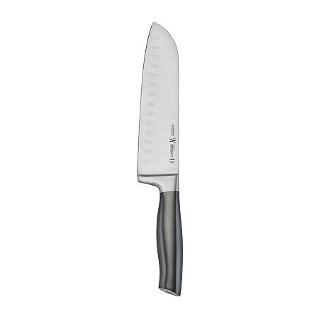 Henckels International Graphite 7 Hollow Edge Santoku - Stainless Steel