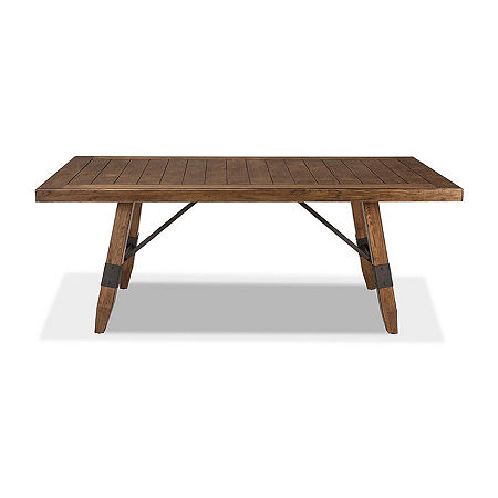 Click here for River Dining Rectangular Trestle Table  One Size... prices