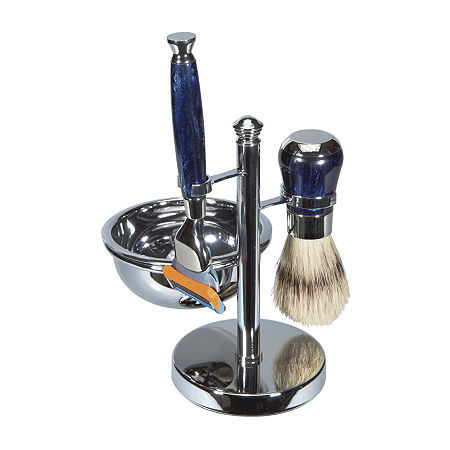 Click here for Naturally by Kingsley Shave Set  One Size  Silver prices