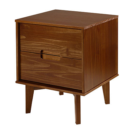 Click here for Modern 3 Drawer Solid Wood Nightstand  One Size  B... prices