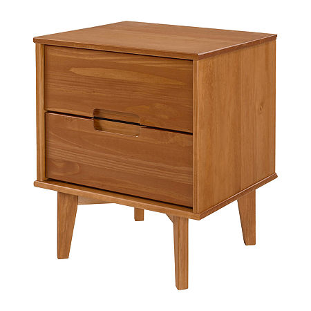 Click here for Modern 3 Drawer Solid Wood Nightstand  One Size  B... prices
