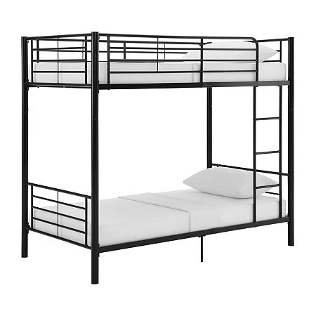 Click here for Pearson Twin-Over-Twin Bunk Bed  One Size  Black prices