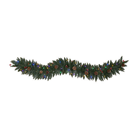 Click here for Nearly Natural 6ft. Snow Dusted Artificial Christm... prices