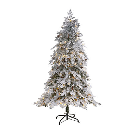 Click here for Nearly Natural 6 Foot Flocked Montana Down Swept S... prices