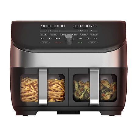 Click here for Instant 8-Qt. See-Through Dual Basket Air Fryer  O... prices