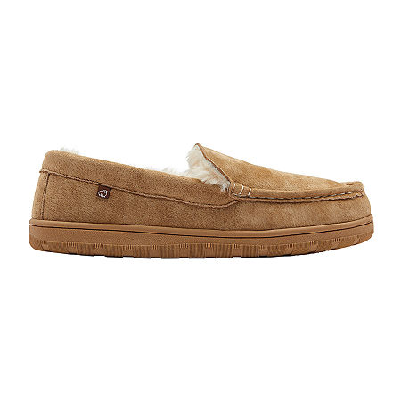 Click here for Lamo Moccasin Mens Slip-On Slippers  9  Brown prices