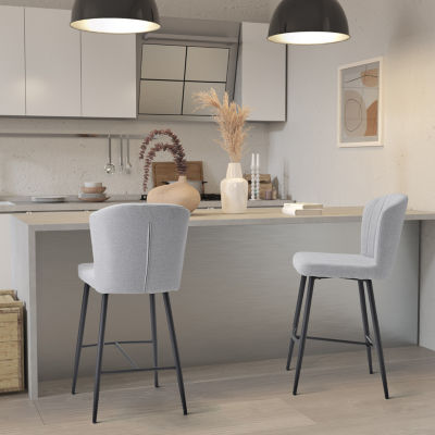 Corliving Jasper Counter Height Upholstered Bar Stool - JCPenney