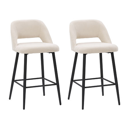 Click here for Corliving Talia 2-pc. Counter Height Upholstered B... prices