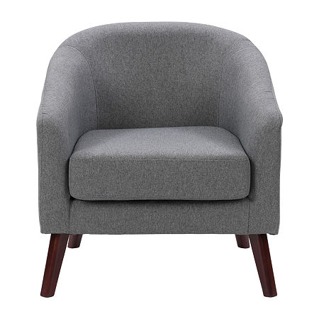 Click here for Corliving Elwood Upholstered Barrel Chair  One Siz... prices