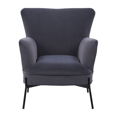 Click here for Corliving Elwood Upholstered Wingback Chair  One S... prices
