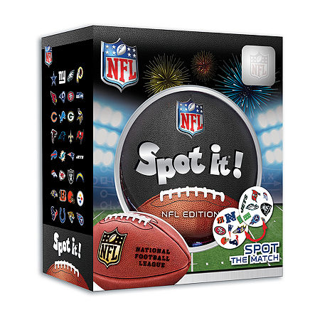 Click here for Masterpieces Puzzles Spot It! Nfl Edition Card Gam... prices