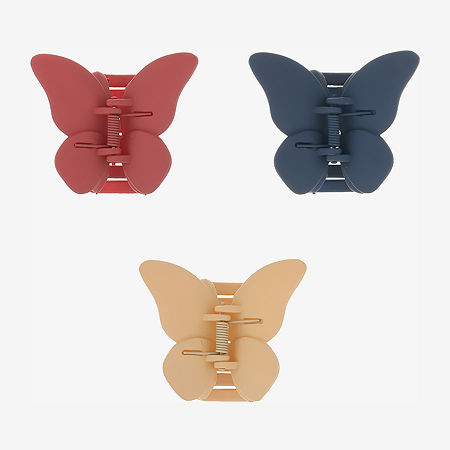 Click here for Arizona Claw 3-pc. Hair Clip  One Size  Blue prices