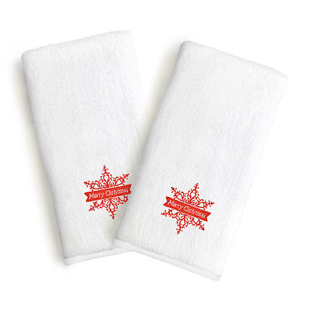 Click here for Linum Home Textiles Merry Christmas 2-pc. Hand Tow... prices