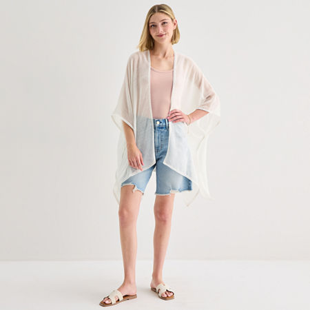 Click here for a.n.a Crochet Back Wrap  One Size  Beige prices