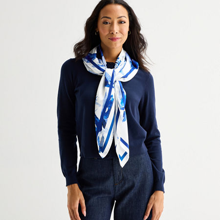 Click here for Liz Claiborne Watercolor Floral Square Scarf  One... prices