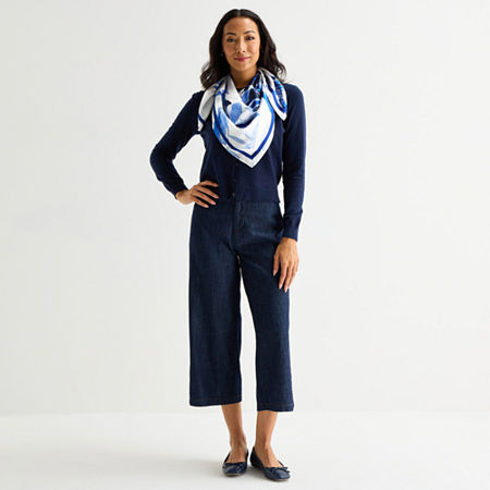 Click here for Liz Claiborne Scarves Floral Square Scarf  One Siz... prices