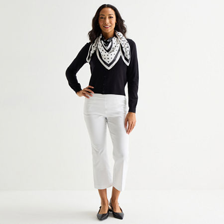 Click here for Liz Claiborne Black Dot Dots Square Scarf  One Siz... prices