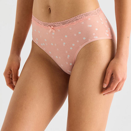 Click here for Ambrielle Cotton Brief Panty  Medium  Pink prices