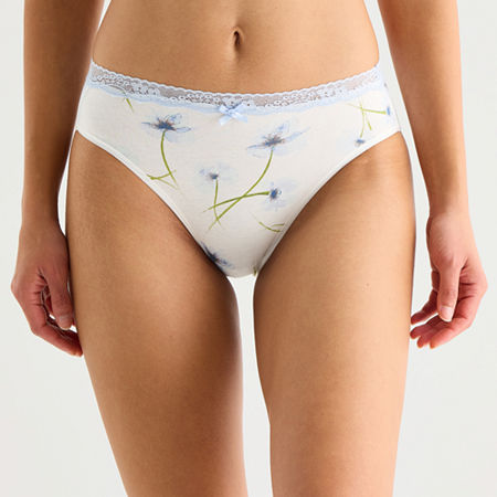 Click here for Ambrielle Cotton High Cut Panty  X-large  Blue prices