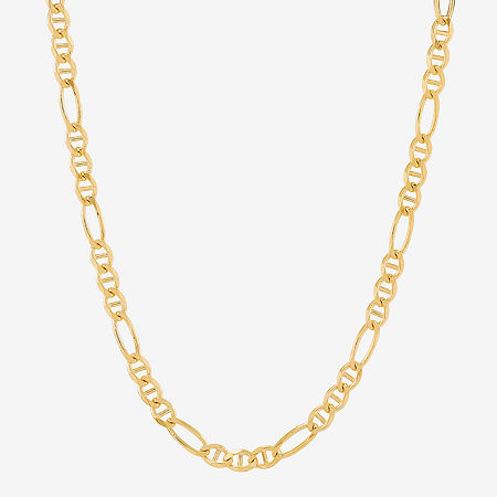 Click here for Made in Italy 14K Gold 18 Inch Figaro Chain Neckla... prices