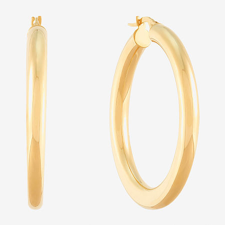 Click here for Limited Quantities! Womens 14K Gold 40mm Hoop Earr... prices