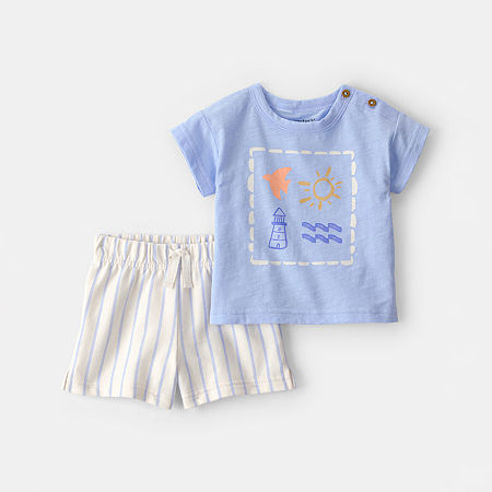 Click here for Carters Baby Boys 2-pc. Short Set  3 Months  Blue prices