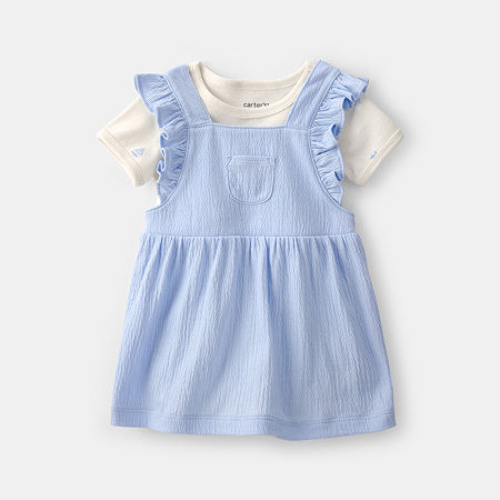 Click here for Carters Baby Girls Dress Set  3 Months  Blue prices