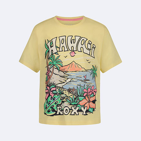 Click here for Roxy Big Kid Girls Crew Neck Short Sleeve Graphic... prices