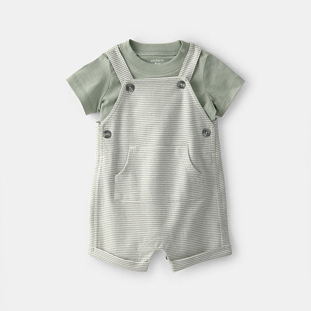 Click here for Carters Baby Boys Striped Top & Shortall  2-Piece... prices