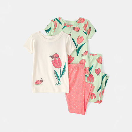 Click here for Carters Girls Toddler 2T-5T Ladybug Floral Top and... prices