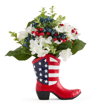 Click here for Layerings Floral Arrangement  One Size  Red prices