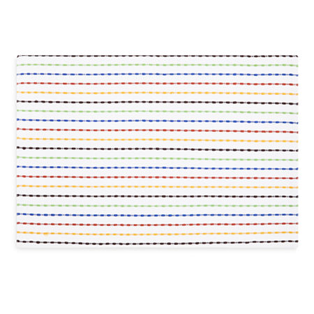 Click here for Jenny Martinez Gamma Stripe Placemat  One Size  Mu... prices