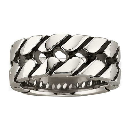 Click here for Mens Stainless Steel Tire Tread Band  12 prices