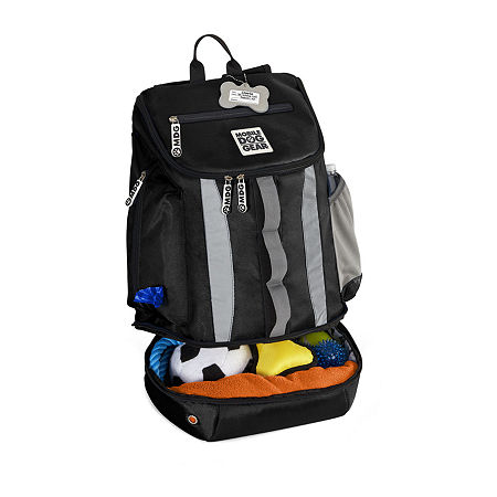 Mobile Dog Gear Drop Bottom Week Away Backpack - Black