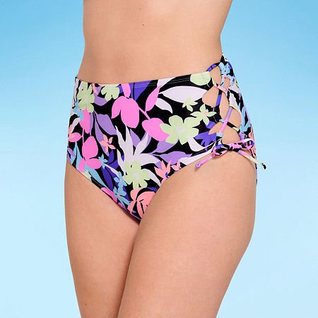 Click here for Decree Womens Tropical High Waist Hipster Bikini S... prices