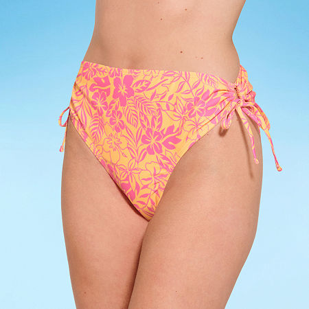 Click here for Decree Womens Lined Floral Juniors High Waist Biki... prices