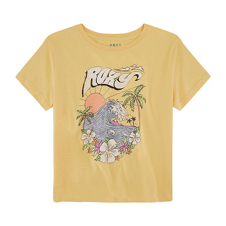 Click here for Roxy Big Kid Girls Crew Neck Short Sleeve Oversize... prices
