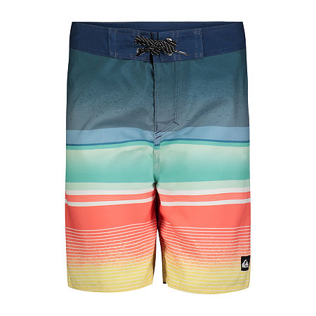 Click here for Quiksilver Big Kid Boys Drawstring Waist Striped B... prices