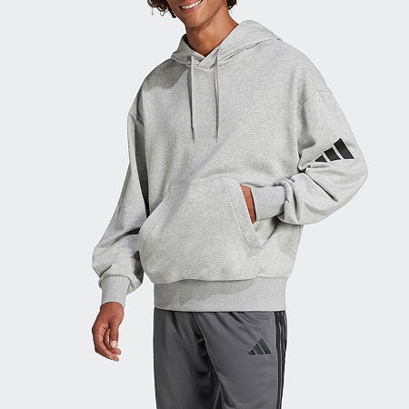 Click here for adidas Essentials 3 Bar Loose Hoodie Ft Mens Long... prices