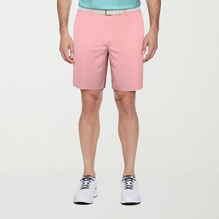 Pga Tour Mens Performance Stretch 8 Golf Shorts - Plumeria