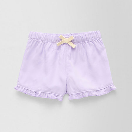 Click here for Okie Dokie Baby Girls Pull-On Short  9 Months  Pur... prices