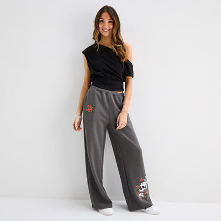 Click here for Forever 21 Womens Wide Leg Sweatpant  X-small  Gra... prices