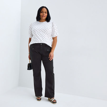 Click here for Liz Claiborne Womens Plus Mid Rise Bootcut Jean  1... prices