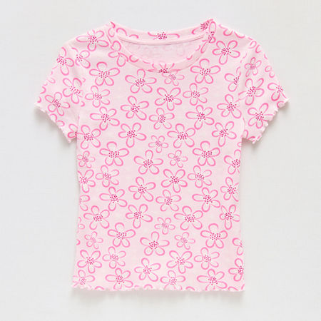 Click here for Thereabouts Little & Big Kid Girls Crew Neck Short... prices