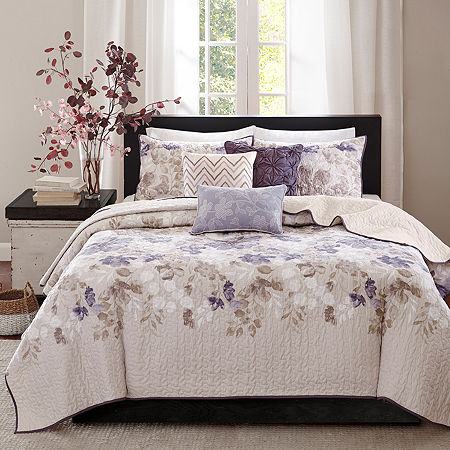 Click here for Madison Park Luna 6-Pc. Quilt Set  Full/Queen - Ta... prices